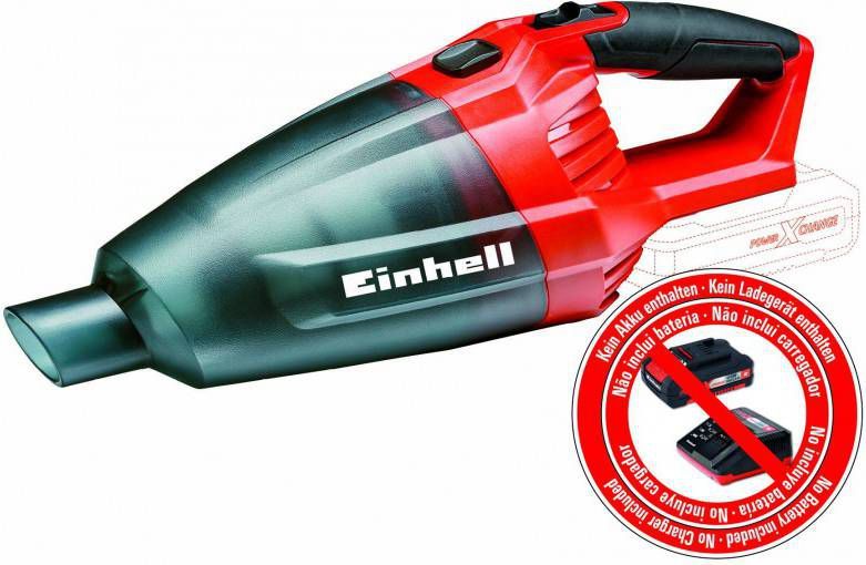 Einhell Draadloze stofzuiger 540 ml TE VC 18 Li solo 2347120 ...